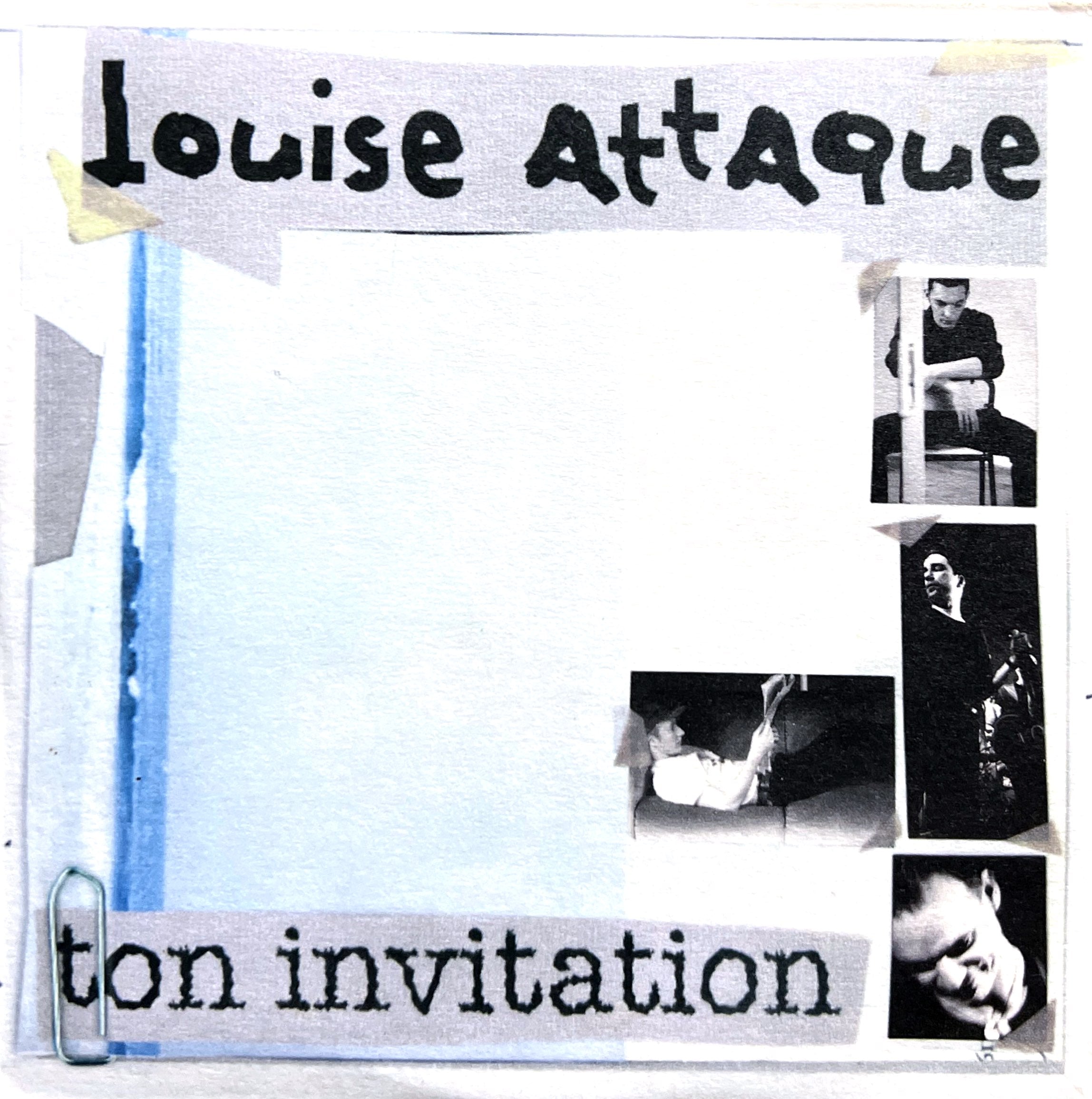 Louise Attaque CD Single Ton Invitation Louise Attaque CD Single Ton Invitation