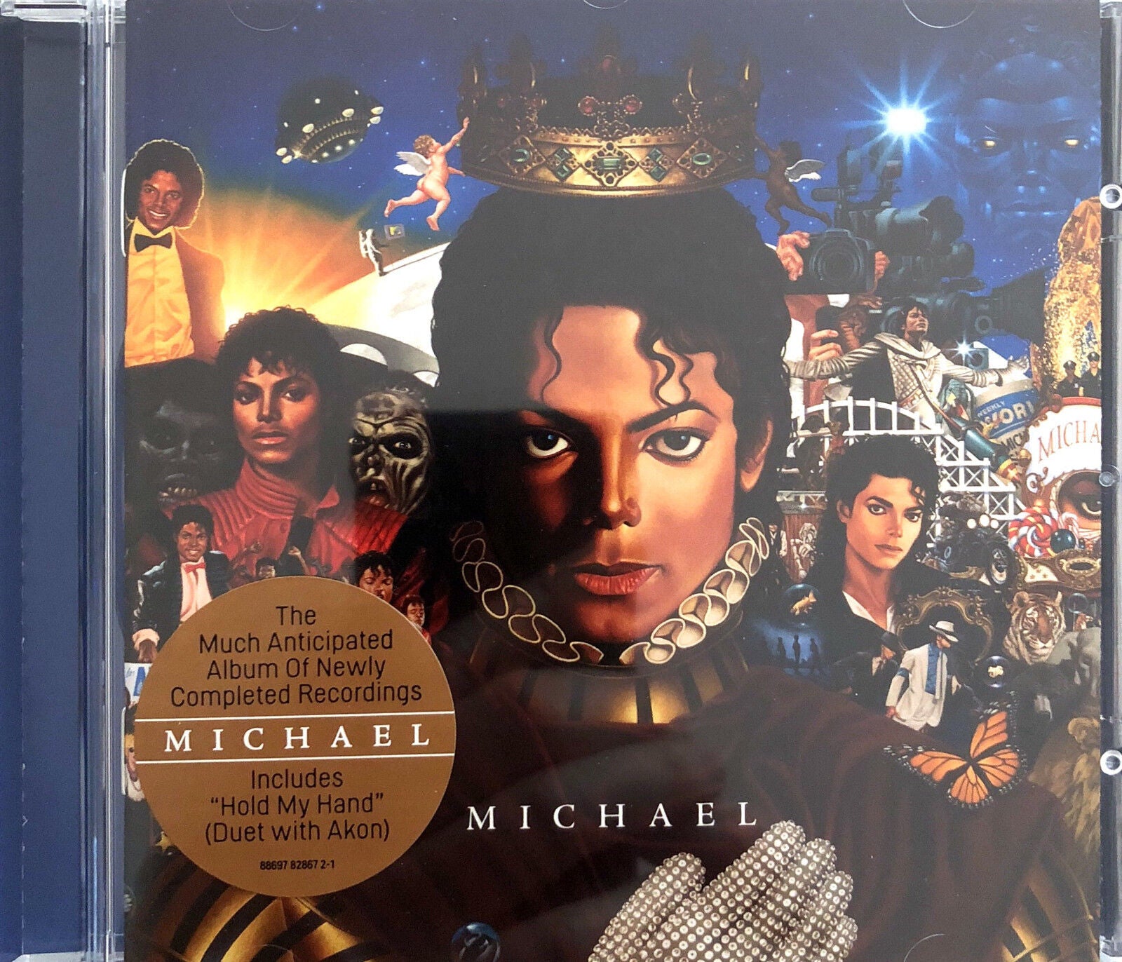 Michael Jackson ‎CD Michael - Europe (M/M)